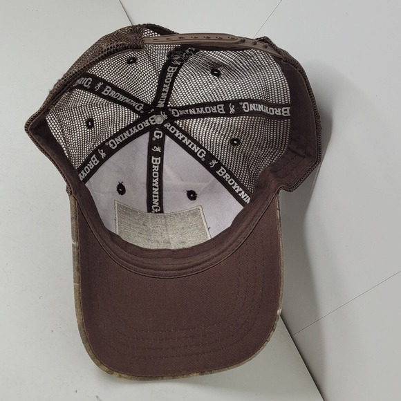Browning | Accessories | Browning Deer Flag Logo Cap Mesh Camouflage ...